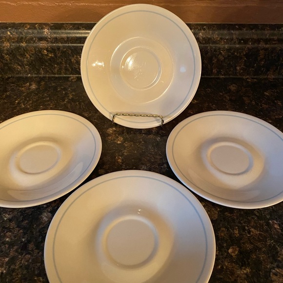 Corelle | Dining | Set Of 4 Corelle Saucers 6 4 | Poshmark